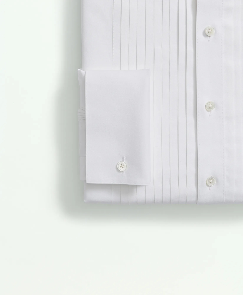 Stretch Supima® Cotton Broadcloth Wing Collar, Tuxedo Shirt Stretch Supima® Cotton Broadcloth Wing Collar, Tuxedo Shirt
