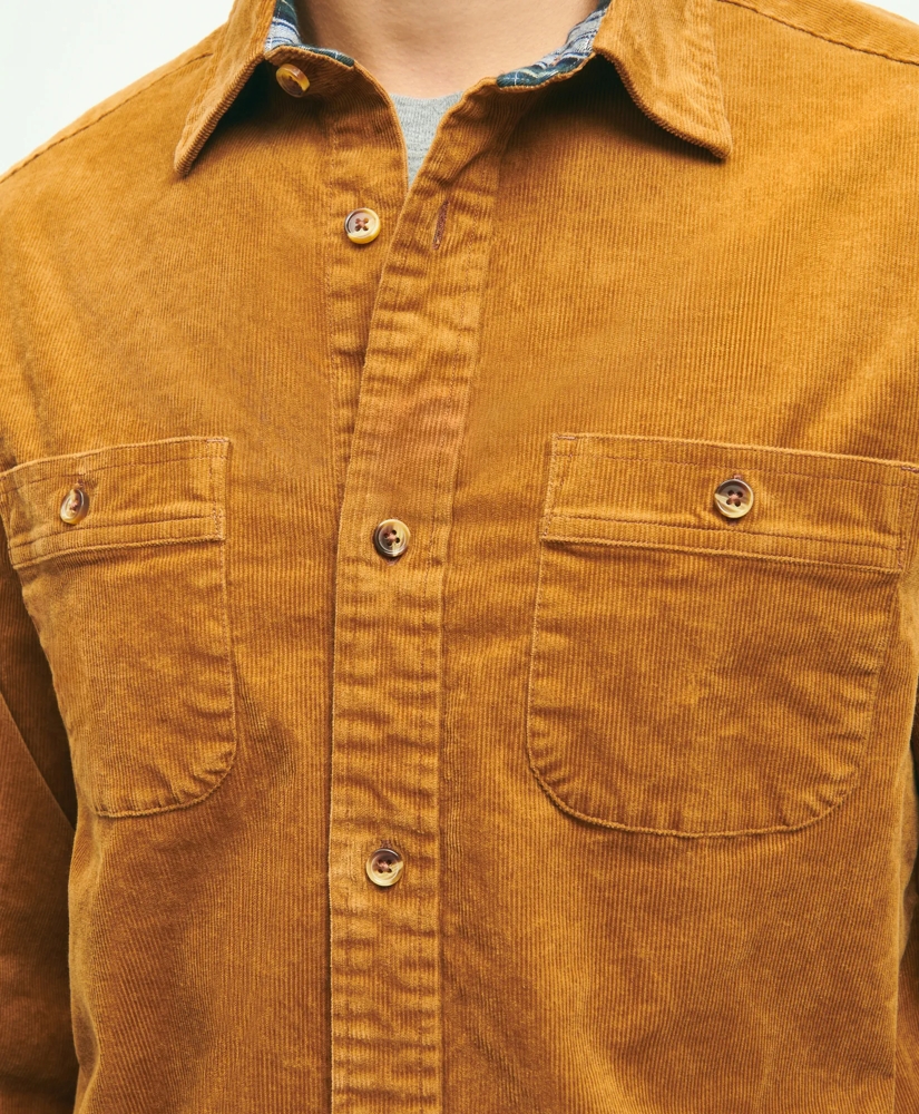 Stretch Cotton Corduroy Shirt Jacket Stretch Cotton Corduroy Shirt Jacket