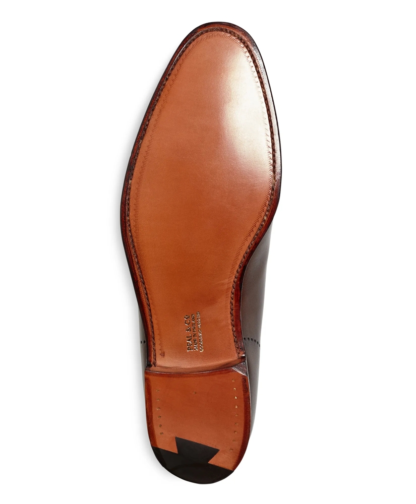 Men's Peal and Co. Brown Perforated Captoes | Brooks Brothers Men's Peal and Co. Brown Perforated Captoes | Brooks Brothers