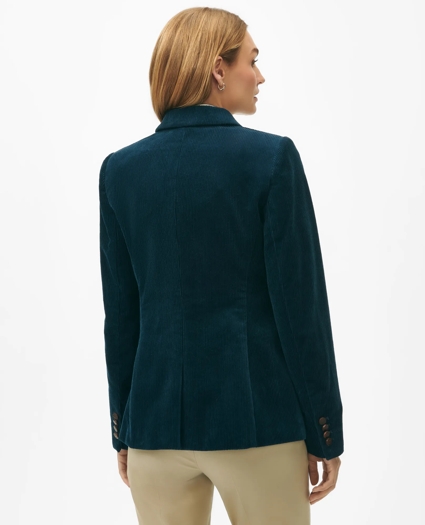 Peak Lapel Jacket in Corduroy Cotton Peak Lapel Jacket in Corduroy Cotton