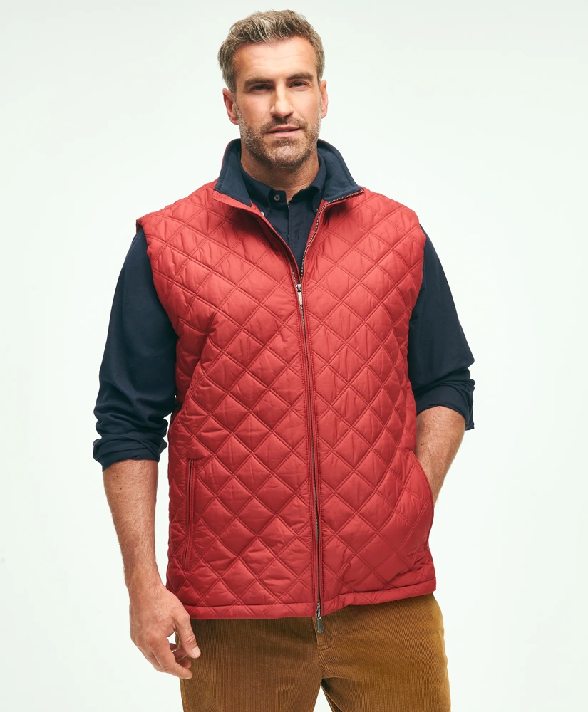 Big & Tall Paddock Diamond Quilted Vest Big & Tall Paddock Diamond Quilted Vest